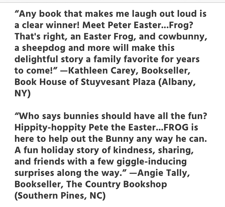 Peter Easter Frog - Erin Dealey